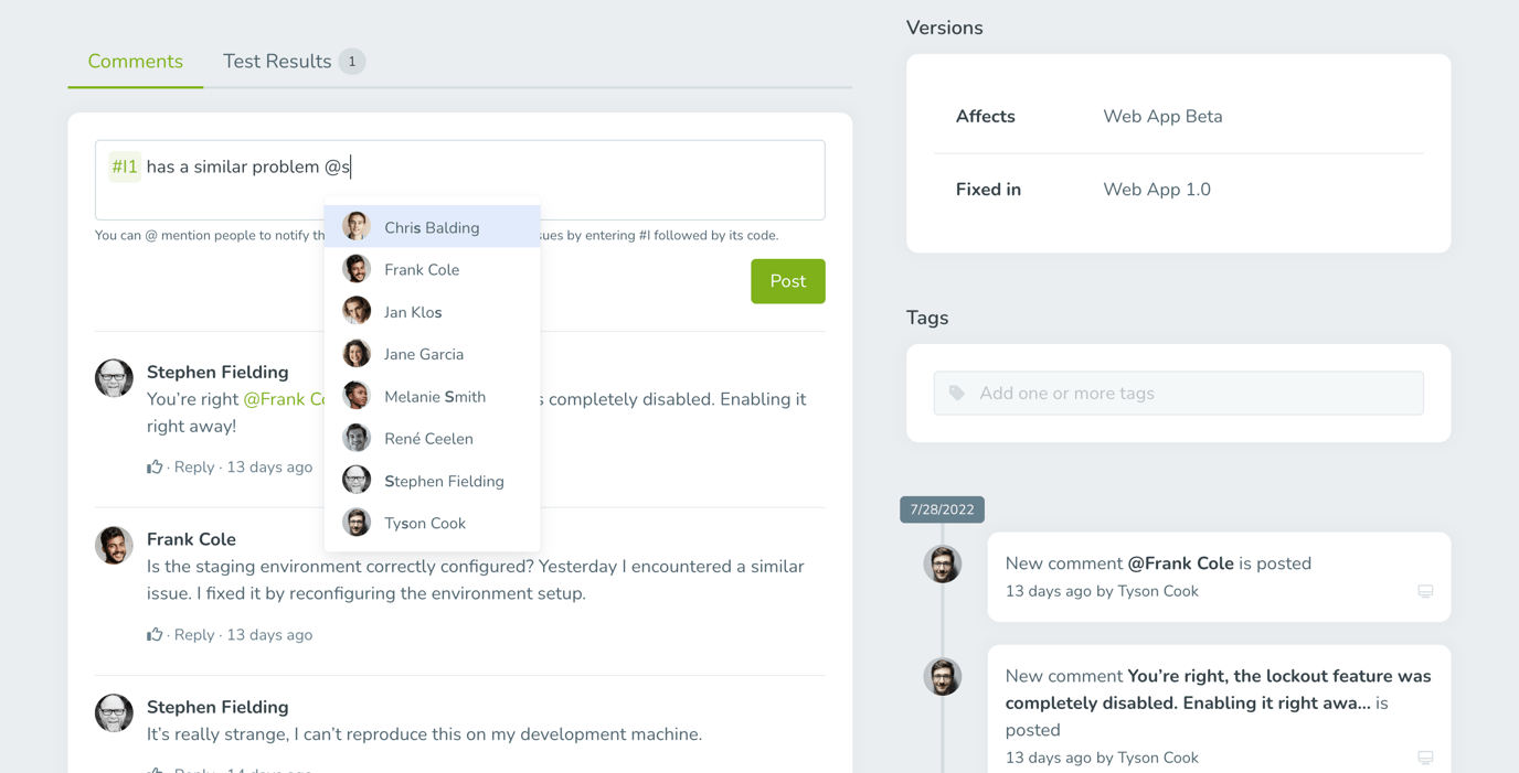 How to Use Issue Management