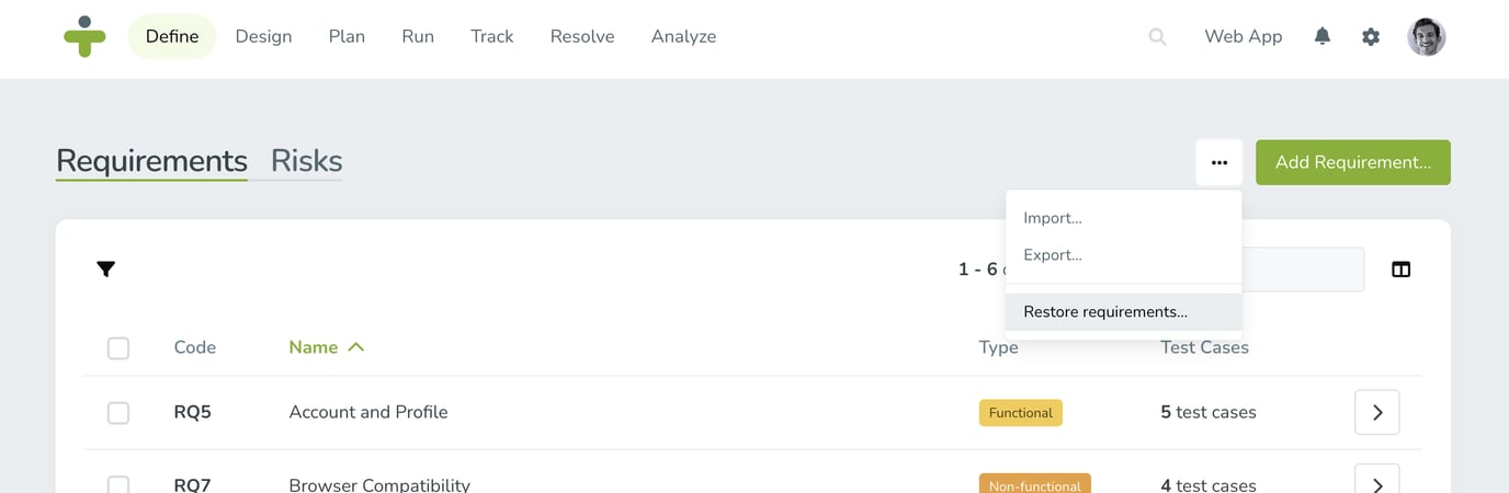 How to Use Requirements
