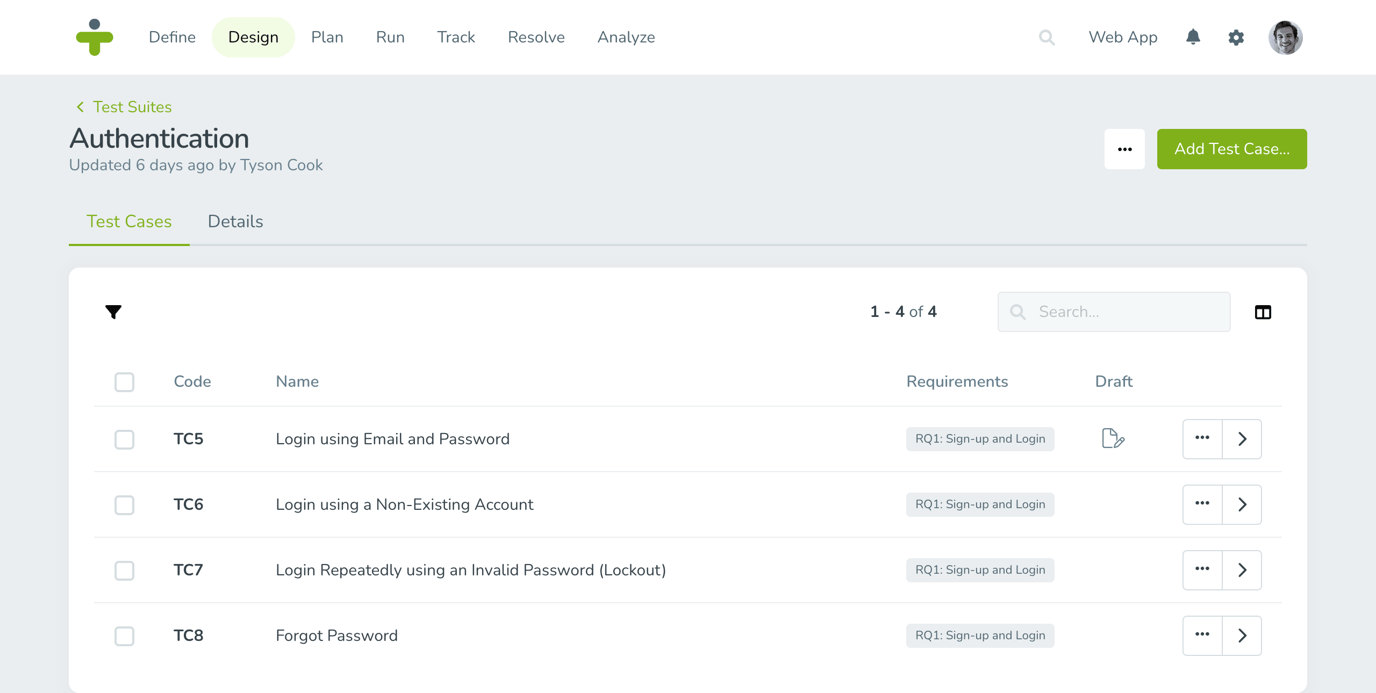 How to Use Test Cases