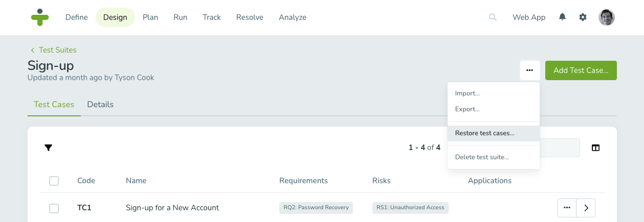 How to Use Test Cases